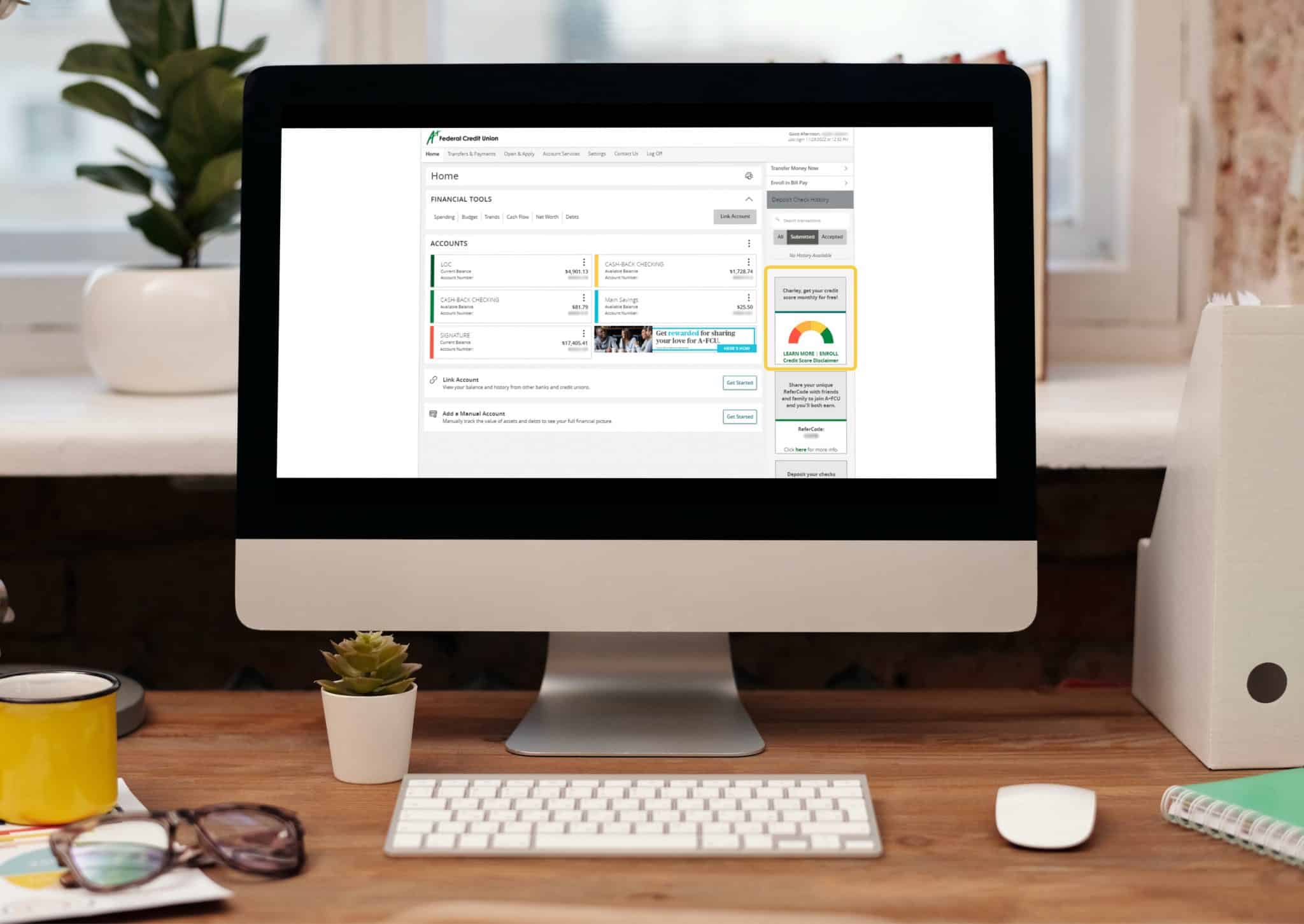 Credit Score - A+ Federal Credit Union